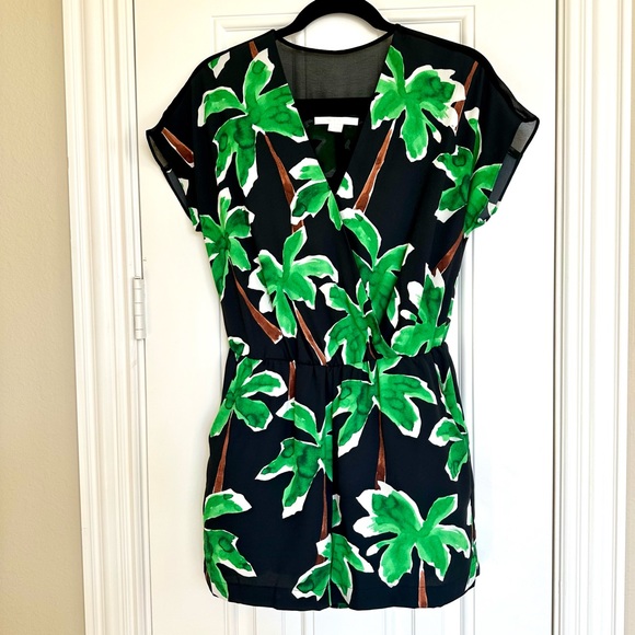 cooper & ella | Pants & Jumpsuits | Cooper Ella Esme Tropical Palm Tree ...